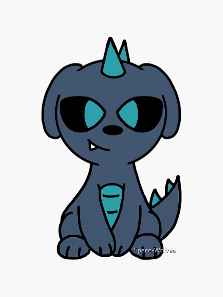 "Spike (full body)" Sticker for Sale by Space-Wolves | Redbubble
