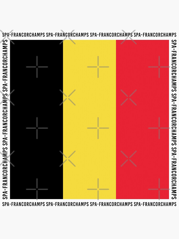 "Spa F1 Circuit Stamp" Sticker for Sale by GreazyL | Redbubble