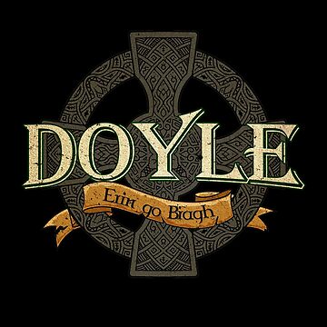 "Doyle Irish Surname | Irish Family Name Gifts" Cap for Sale by chuppys ...