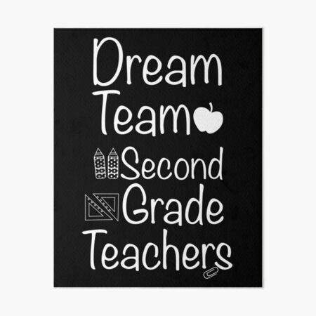 Lámina rígida «Dream Team Maestro de segundo grado, Maestros de segundo ...