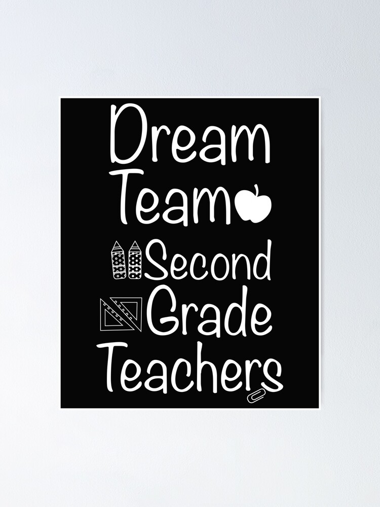 Póster «Dream Team Maestro de segundo grado, Maestros de segundo grado ...