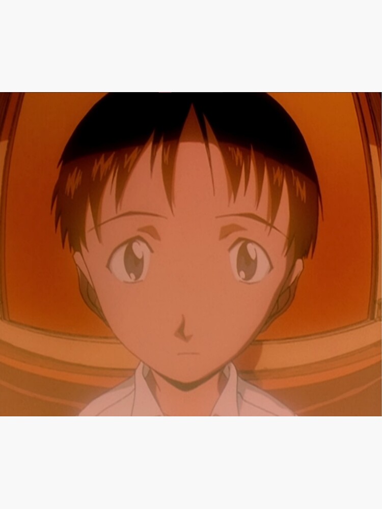 "Shinji Big Head" Poster for Sale by RCNPog | Redbubble
