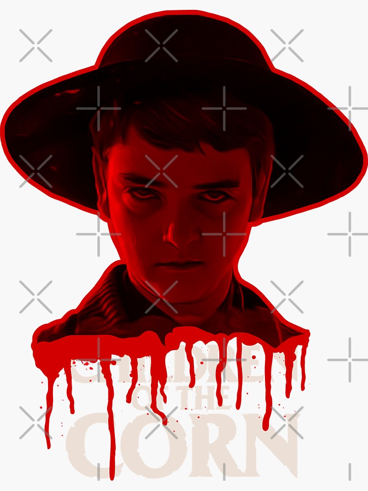 "Isaac Children of the Corn Horror Fan Art" Sticker for Sale by ...