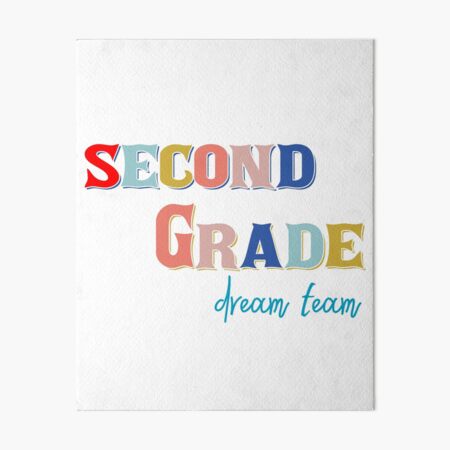 Lámina rígida «Dream Team Maestro de segundo grado, Maestros de segundo ...