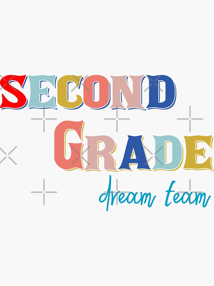 Pegatina «Dream Team Maestro de segundo grado, Maestros de segundo ...