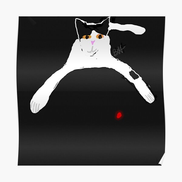 "Catch the RED DOT" Poster by DancingCreek | Redbubble