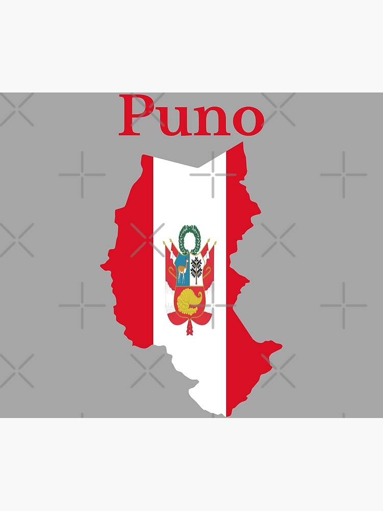 "Puno Region Map Design, Peru" Poster for Sale by marosharaf | Redbubble