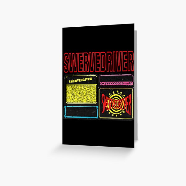 "vintage swervedriver fanart " Greeting Card for Sale by myria1994 ...
