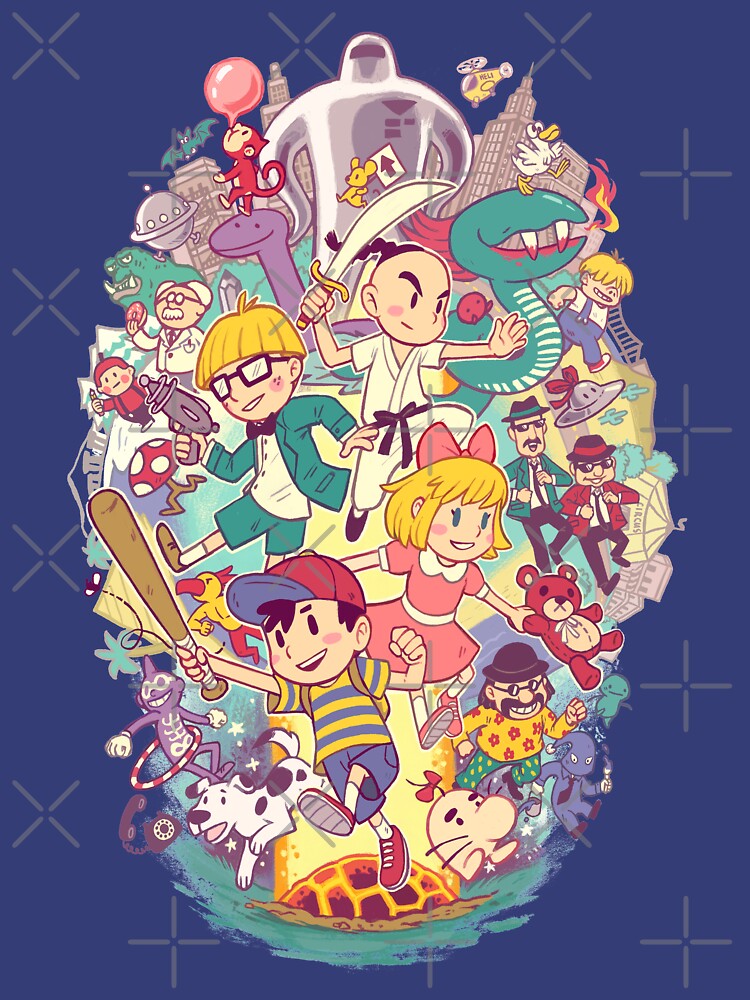 "Earthbound" Classic T-Shirt for Sale by astraltiger | Redbubble