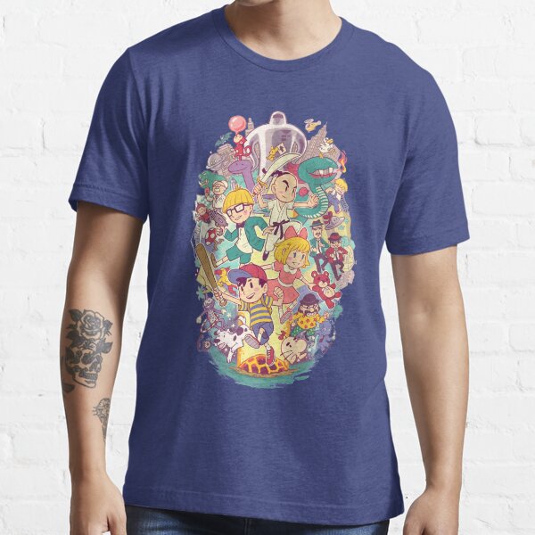 "Earthbound" T-shirt for Sale by astraltiger | Redbubble | earthbound t ...