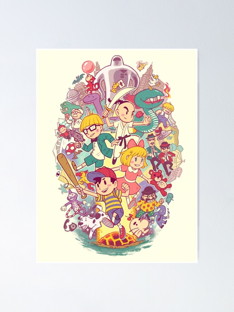"Earthbound" Poster for Sale by astraltiger | Redbubble