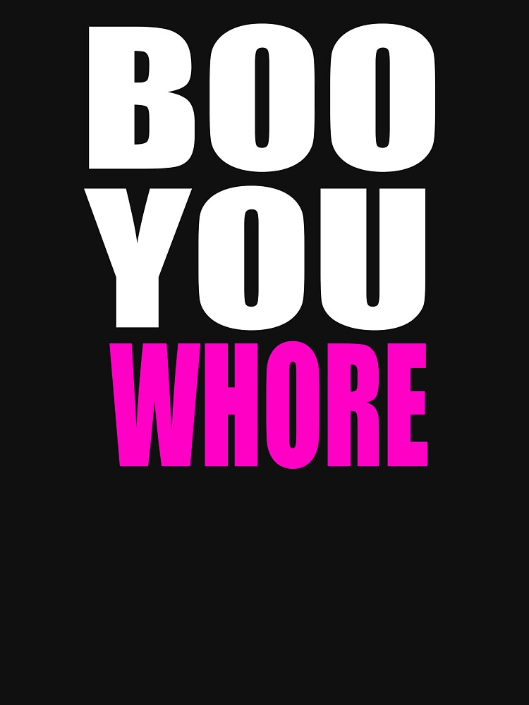 "Boo You Whore - Mean Girls Quote" Essential T-Shirt for Sale by movie ...