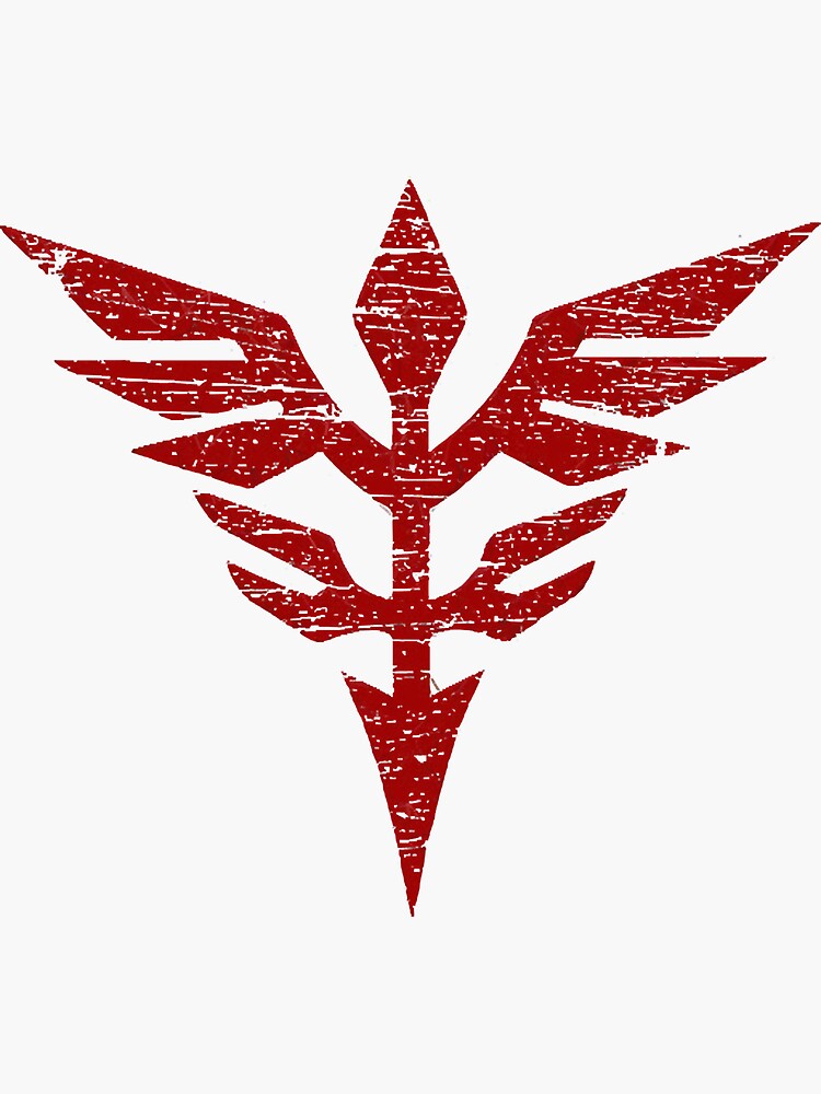 "Neo Zeon Symbol " Sticker for Sale by anavredenburg | Redbubble