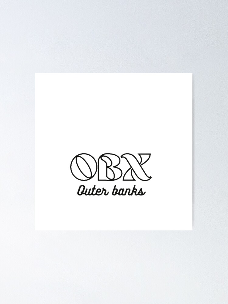 "Outer banks logo" Poster by Fixdesign | Redbubble