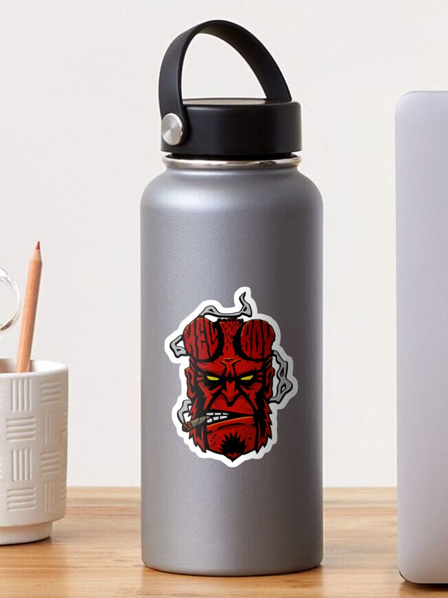 "HELLBOY " Sticker for Sale by Tigerjaws89 | Redbubble