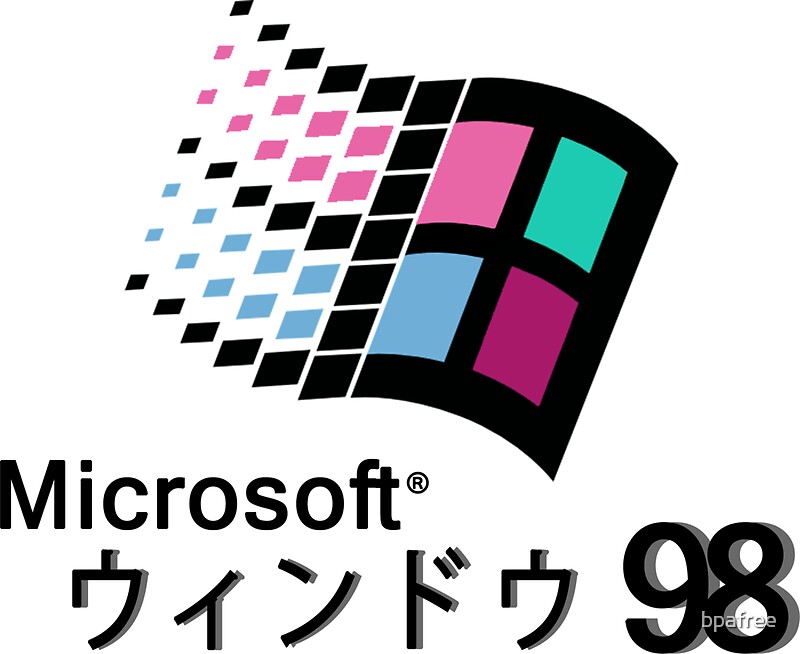 Windows 98: Stickers | Redbubble