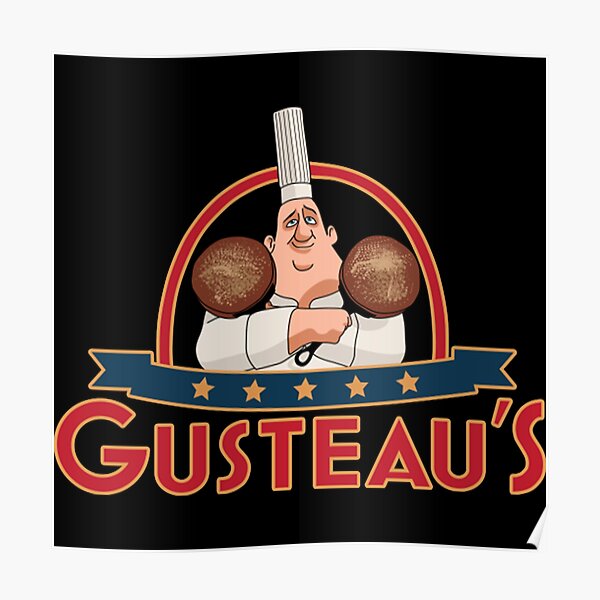 "Gusteau's Anyone Can Cook - Ratatouille" Poster by yaminuke309 | Redbubble