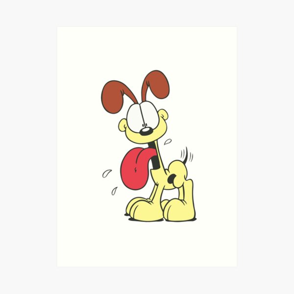 Odie Art Prints | Redbubble