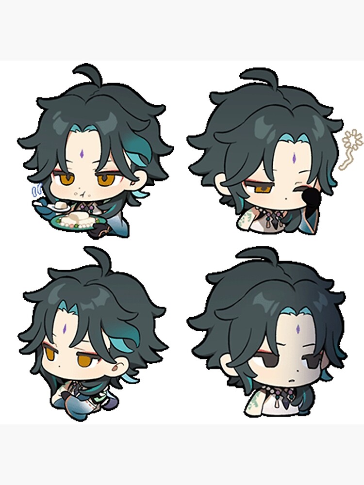 "Chibi Xiao 2 Genshin Impact" Art Print by bryanlsx89 | Redbubble