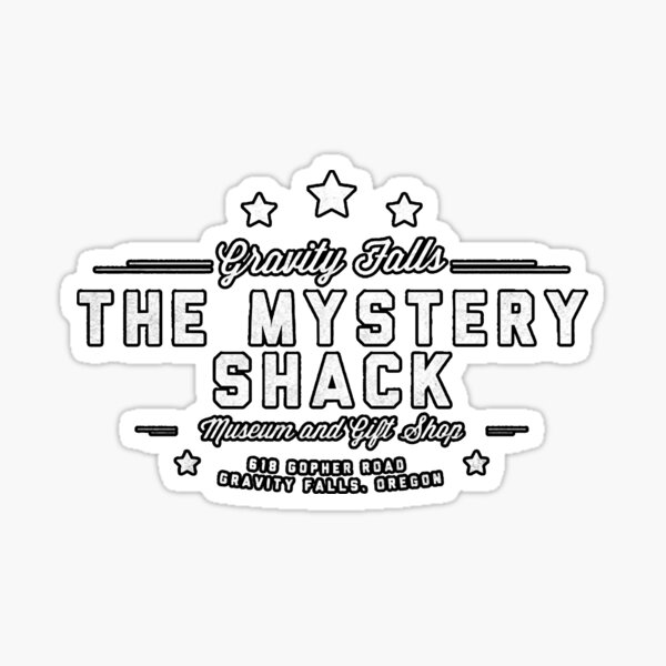 "Gravity Falls - The Mystery Shack" Sticker for Sale by HOLISTXNATURAL ...