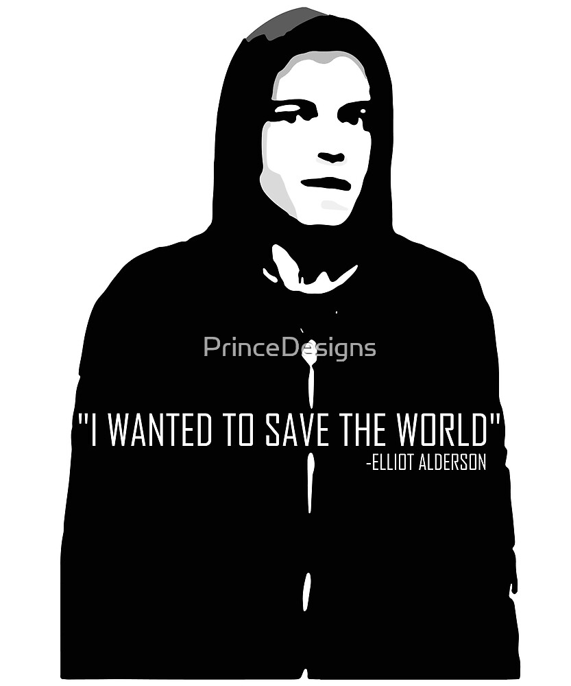"Mr.Robot Elliot Anderson" by PrinceDesigns | Redbubble