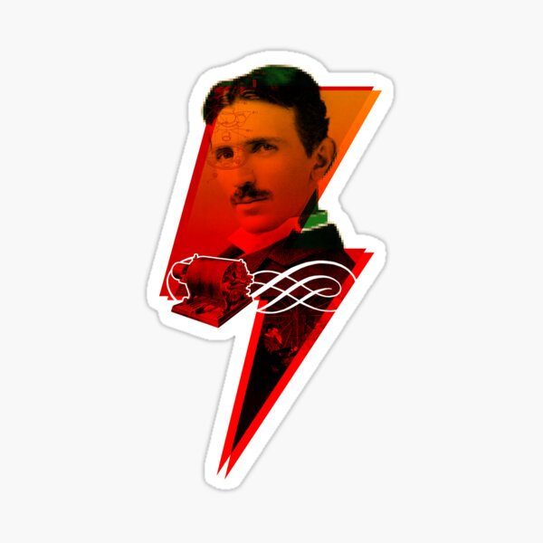 "Tesla" Sticker for Sale by Chincoles | Redbubble