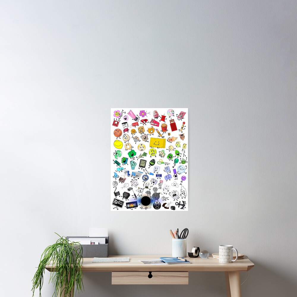 "BFB and TPOT Full Cast " Poster for Sale by tabufaiyaz | Redbubble