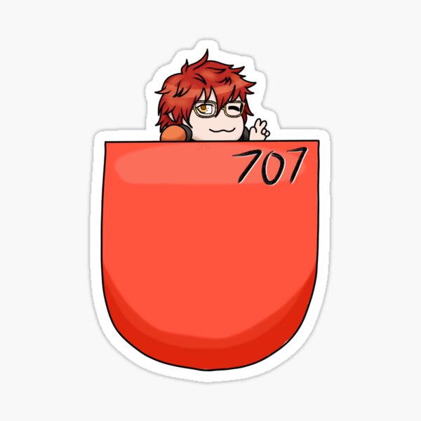 "Pocket pal - 707 " Sticker for Sale by SFEflames | Redbubble