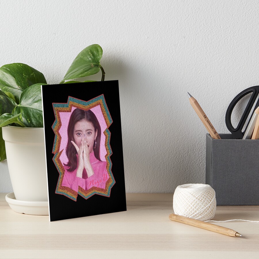 "Rima Yokoi NiziU Rima Korean Kpop Retro Color Oil Paint Design" Art ...