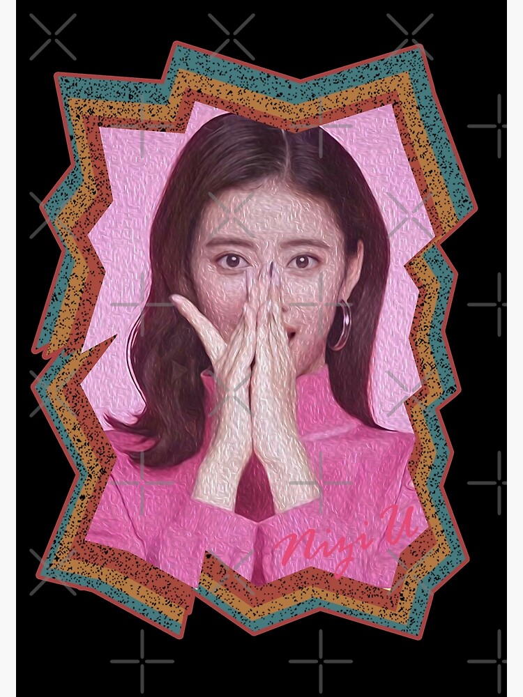 "Rima Yokoi NiziU Rima Korean Kpop Retro Color Oil Paint Design" Poster ...