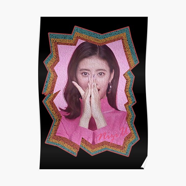 "Rima Yokoi NiziU Rima Korean Kpop Retro Color Oil Paint Design" Poster ...