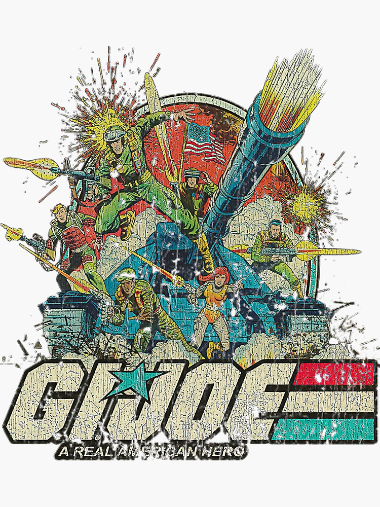 "Gi Joe" Sticker for Sale by gijoe3210 | Redbubble