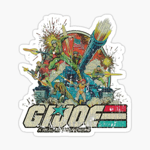 "Gi Joe" Sticker for Sale by gijoe3210 | Redbubble