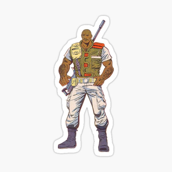 "Gi Joe" Sticker for Sale by gijoe3210 | Redbubble