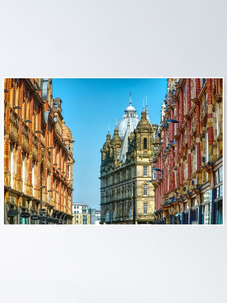 "King Edward Street in Leeds" Poster by Alisonchambers2 | Redbubble
