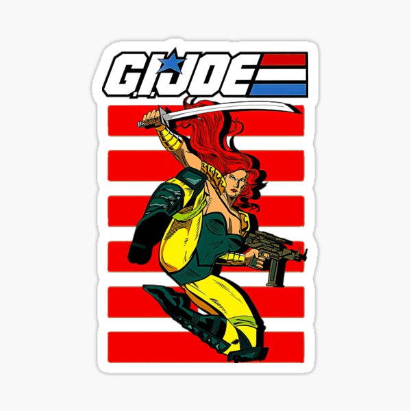 "Gi Joe" Sticker for Sale by gijoe3210 | Redbubble