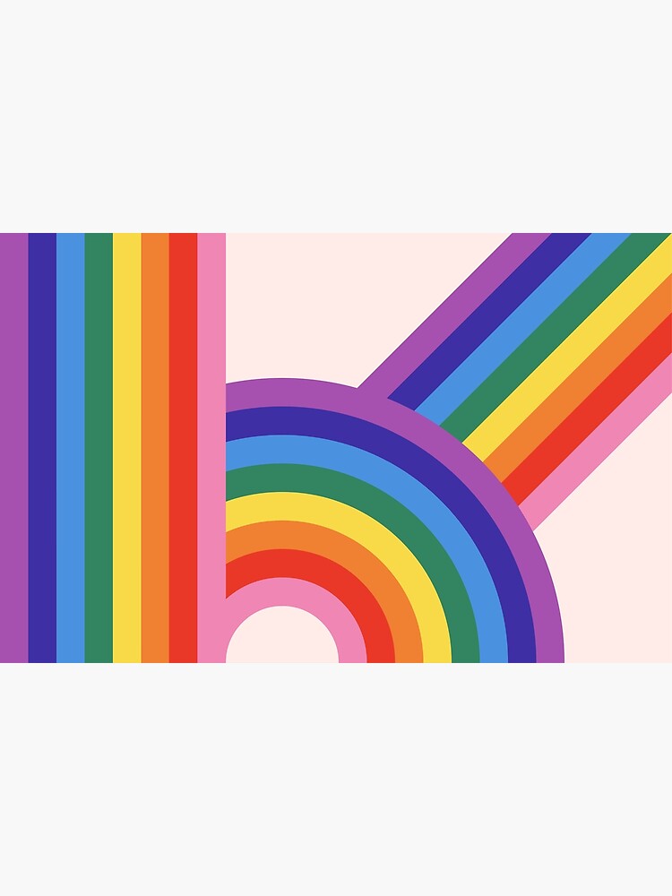 "Colorful rainbow background design LGBTQ love for pride month ...