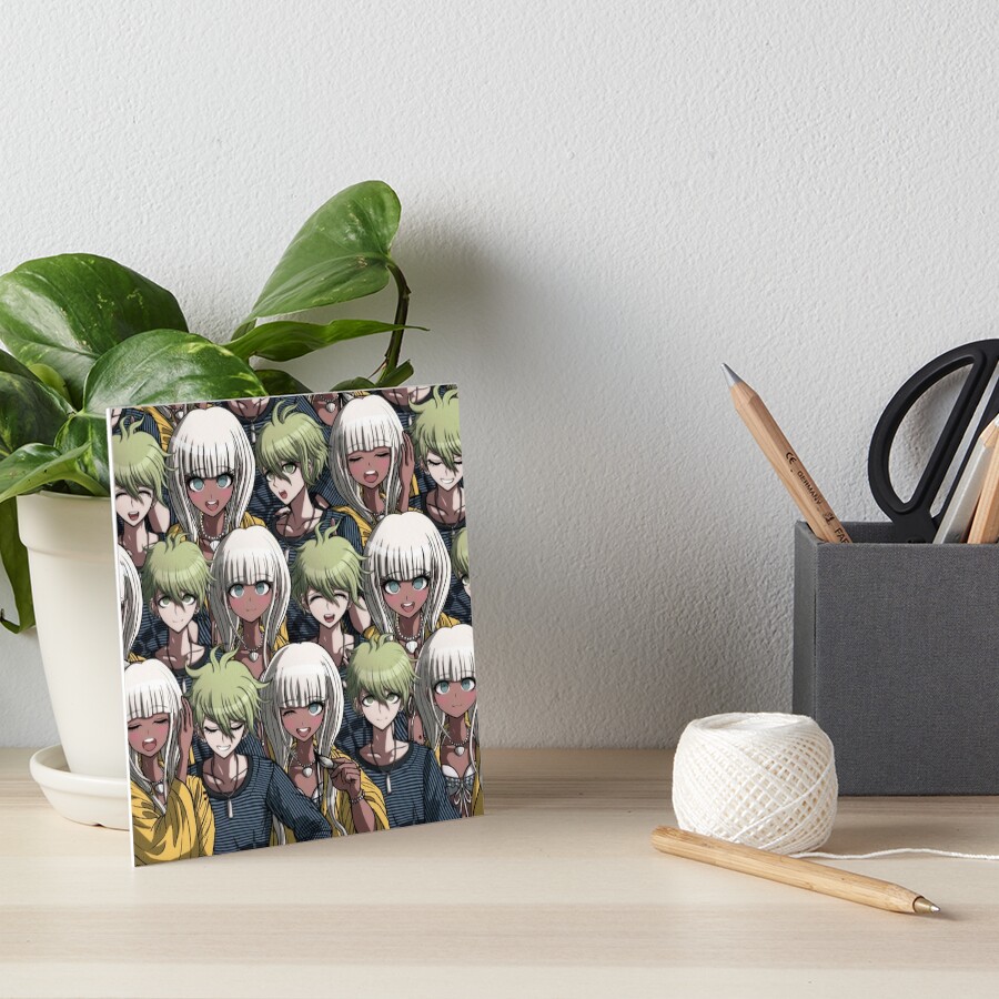 "Rantaro Amami/Angie Yonaga" Art Board Print for Sale by raybound420 ...