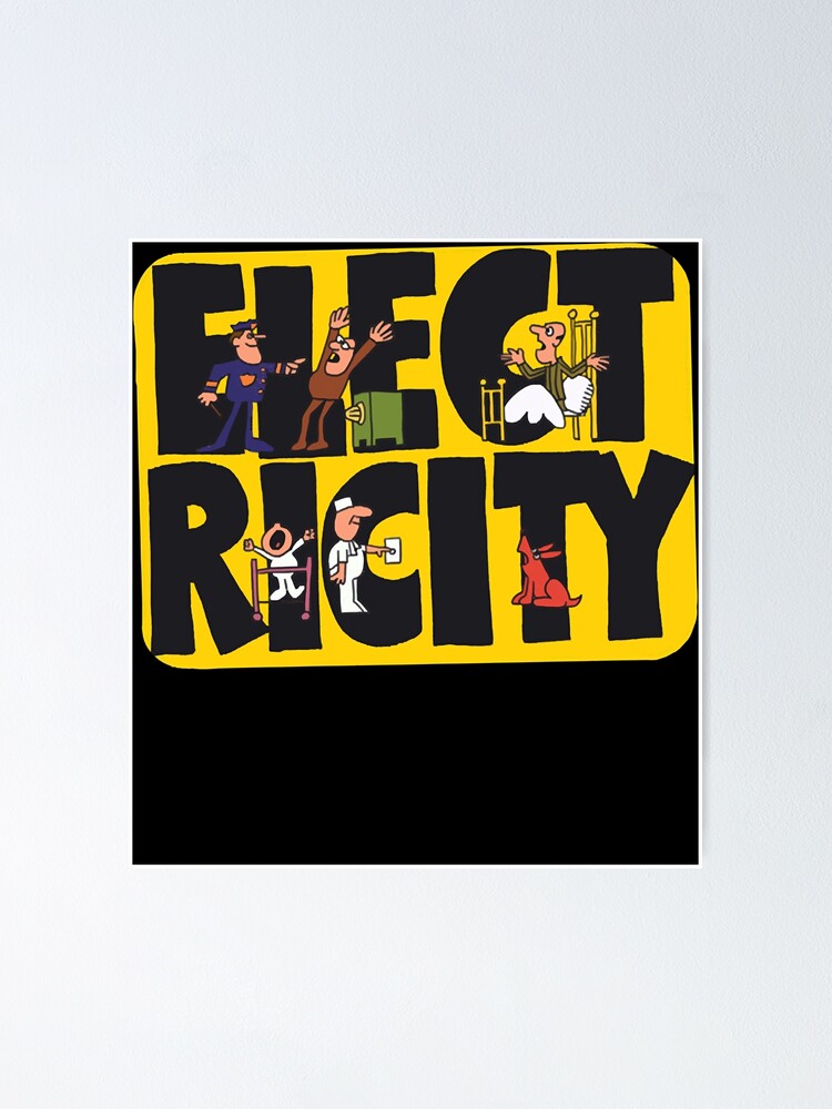 "My Favorite People Electricity Schoolhouse Rock Christmas" Poster by ...