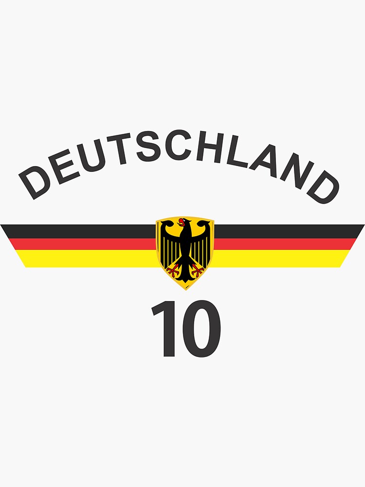 "DEUTSCHLAND LOGO" Sticker for Sale by curucan | Redbubble