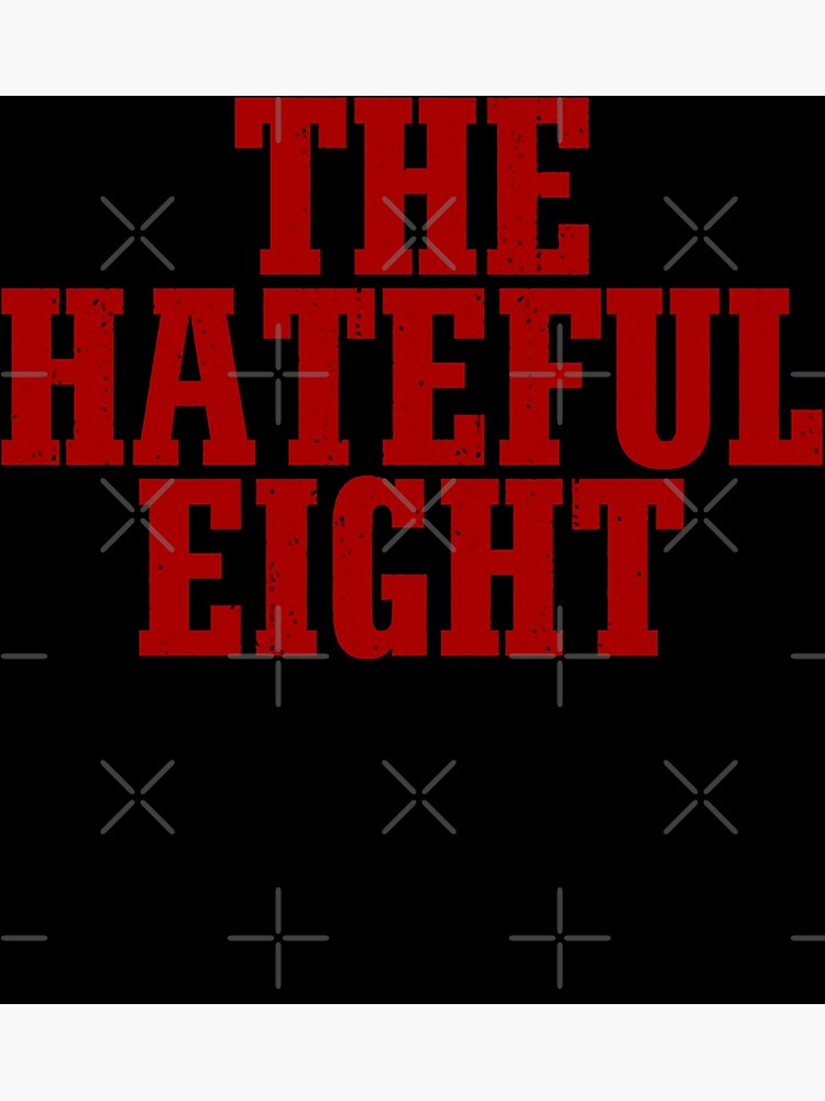 "Der Hasserfüllte - acht Text" Fotodruck von DrewJoan | Redbubble