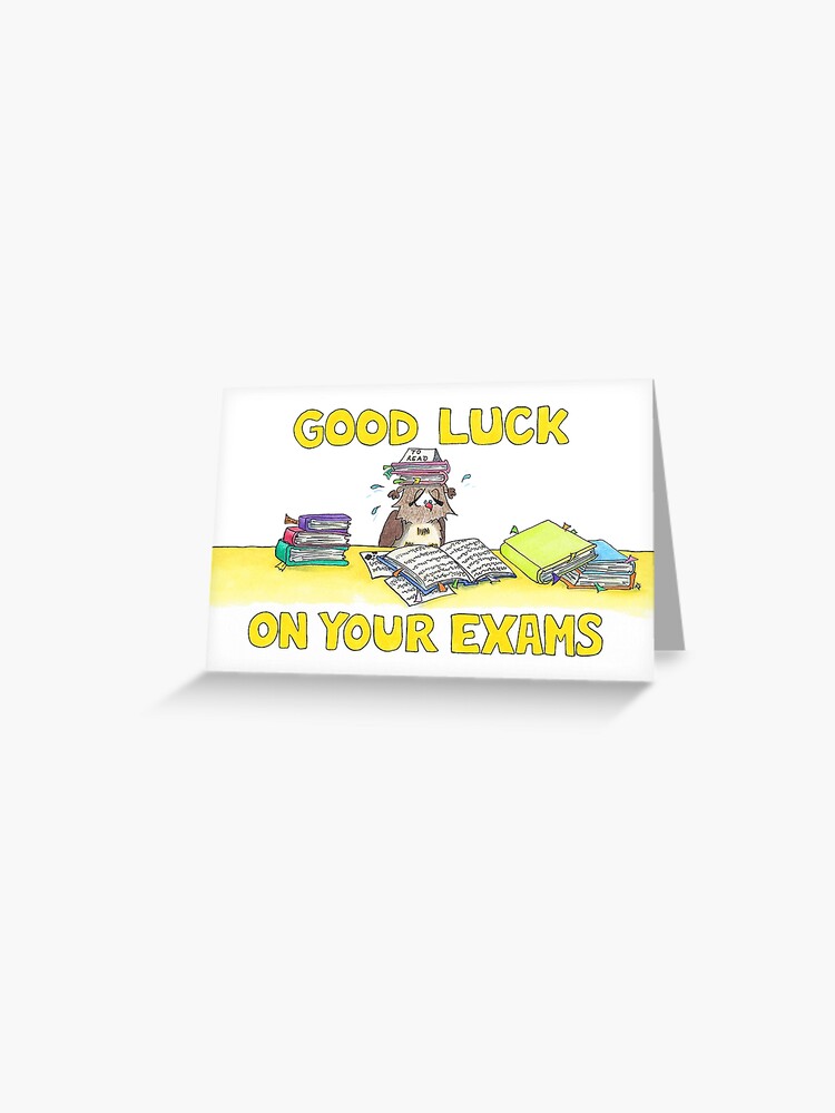 Good Luck For Final Exams Greetings