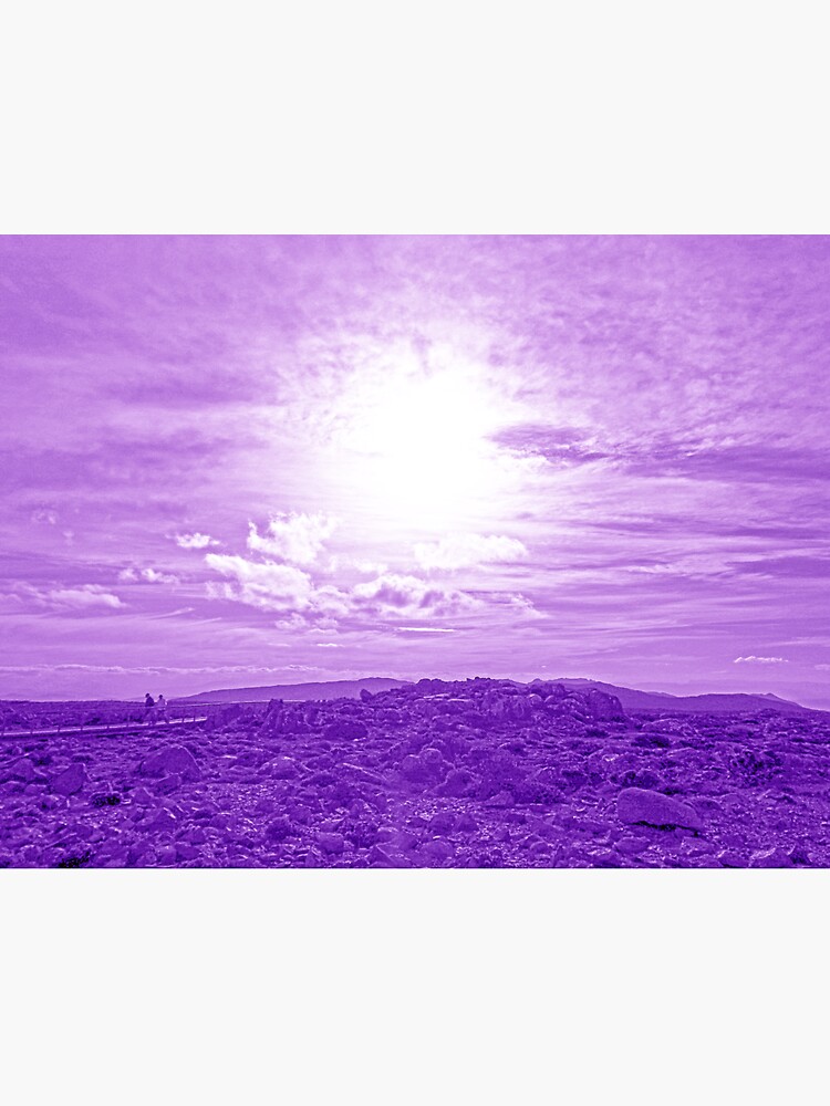 "Mount Wellington Sunset Summit - Proud Purple Variation." Sticker for ...