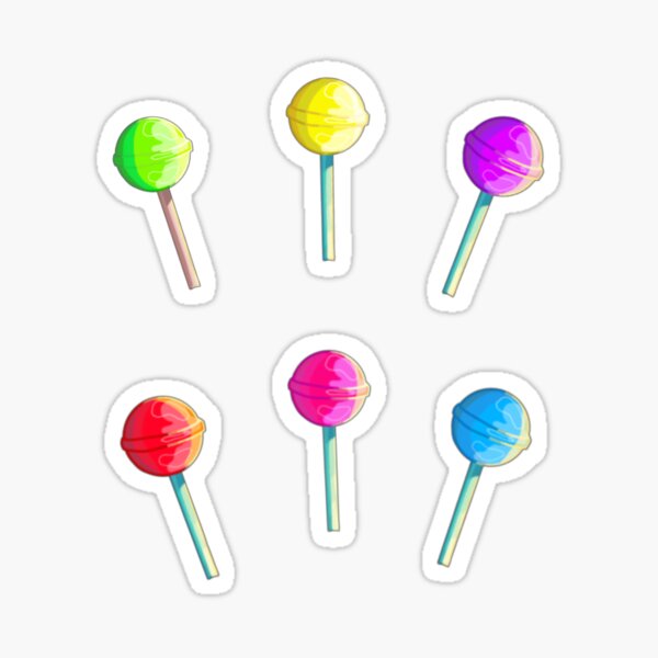 "Pack of Lollipops Stickers" Sticker for Sale by QuirkyStudio | Redbubble