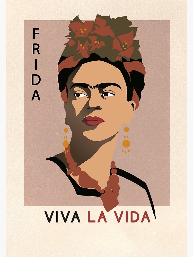 FRIDA KAHLO print, poster, Frieda Kahlo Premium Matte Vertical Poster ...