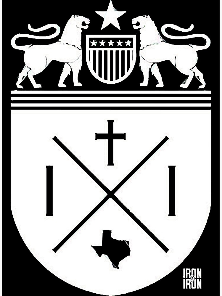 "Iron Crest " Art Print for Sale by hassanatouh | Redbubble