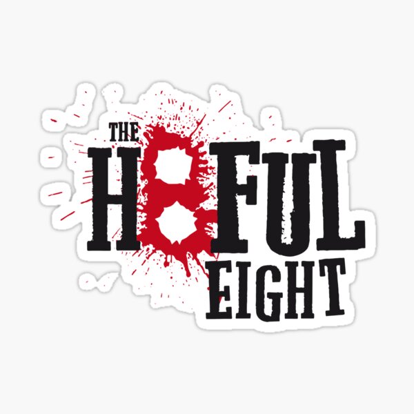 "The hateful logo" Sticker for Sale by DrewJoan | Redbubble