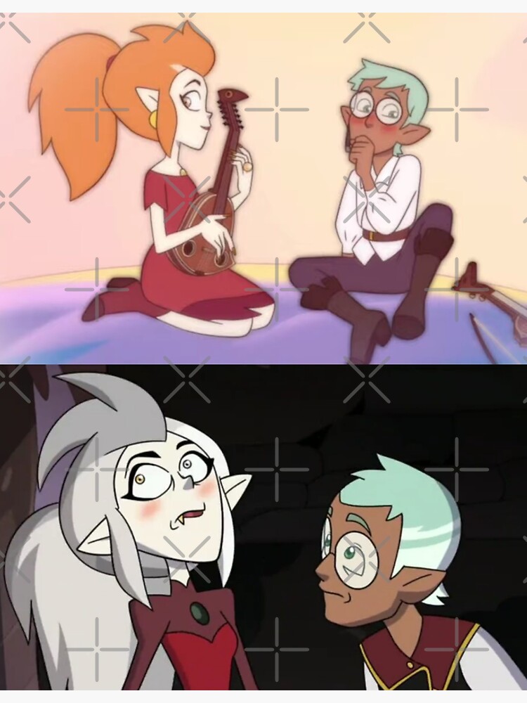 Pegatina «Edaine (Eda x Raine) - Algunas cosas nunca cambian» de ...