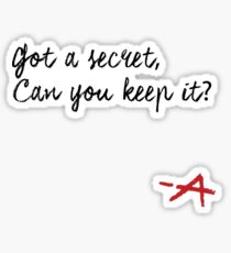 Pretty Little Liars: Stickers | Redbubble