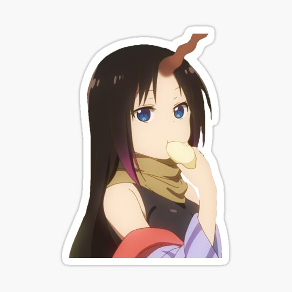 "elma eating cute" Sticker for Sale by snailhunter66 | Redbubble